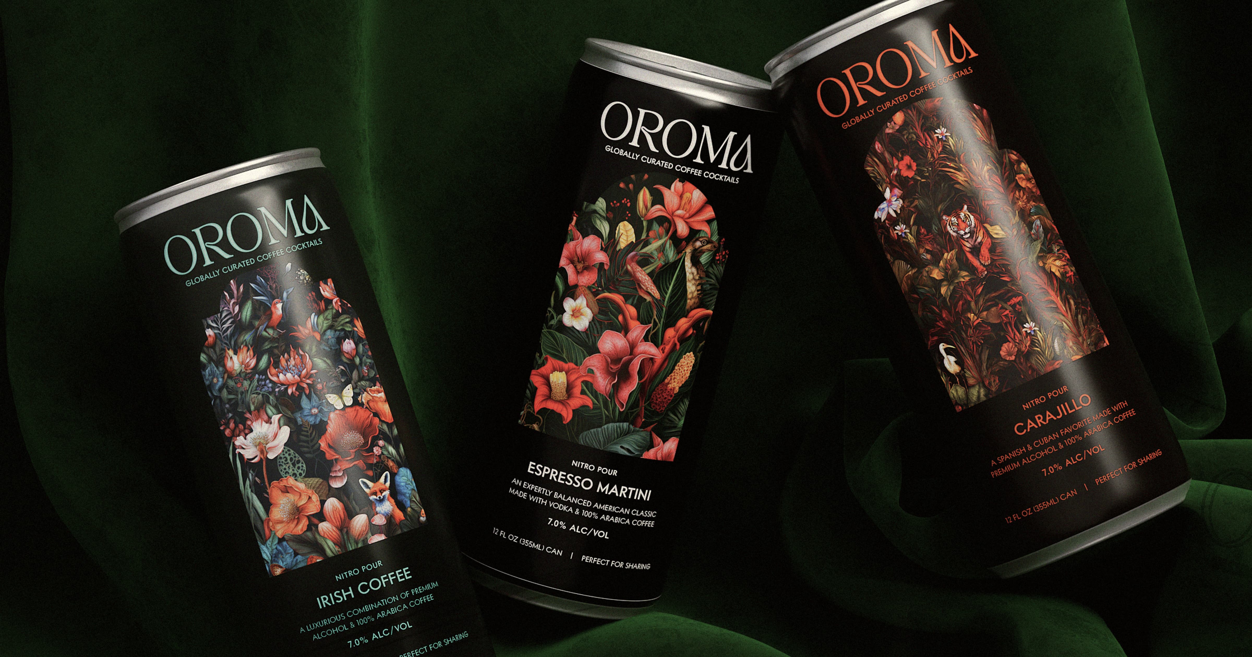 Oroma Brand, Packaging and Website by ToyFight | ToyFight
