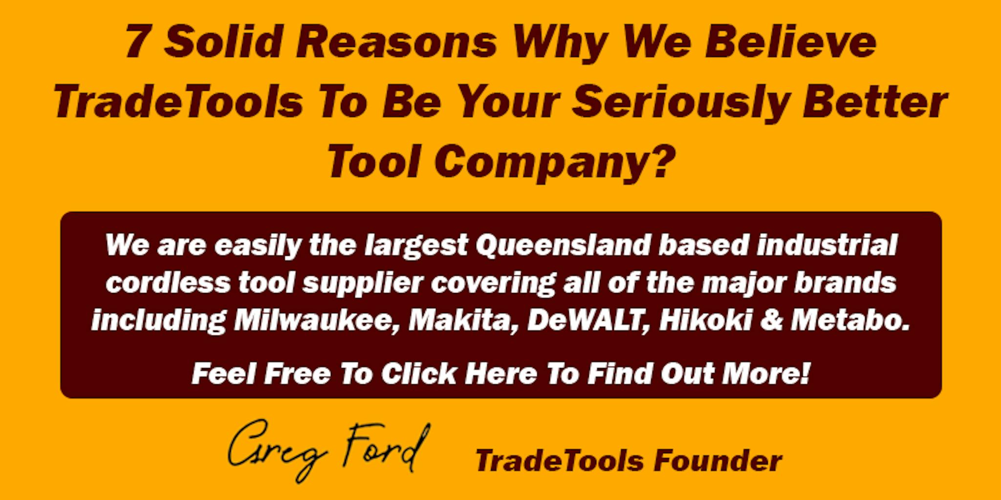 Tool Shop - Australia's #1 Online Tool Shop | TradeTools