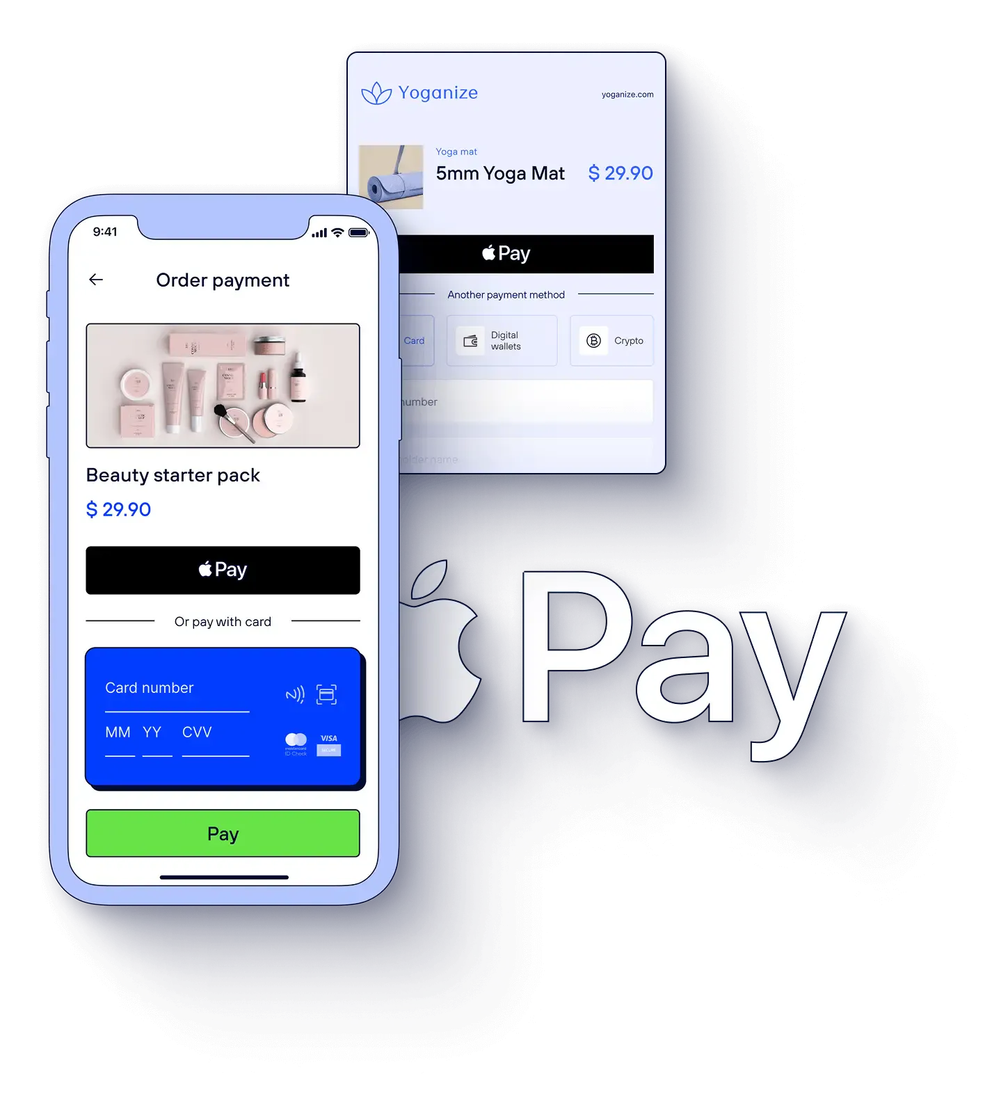 Payment with Apple Pay - contactless payment on the website and in the ...