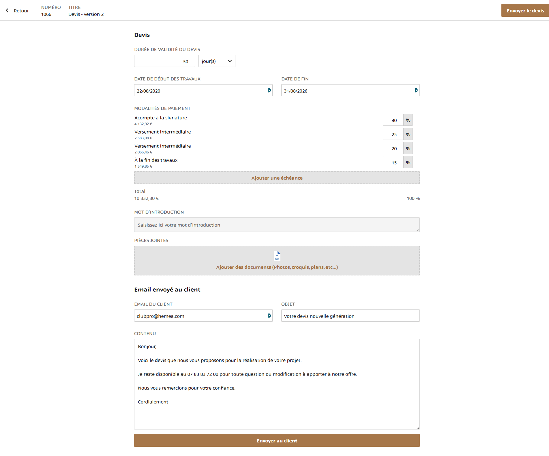 Logiciel Devis Factures Bâtiment Spécial BTP 2022