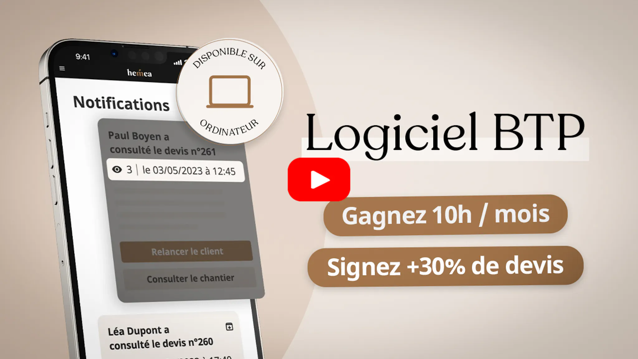 Logiciel Devis et Factures du Bâtiment Spécial BTP 2025