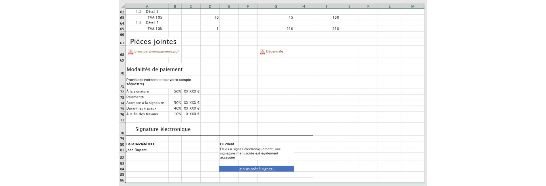Modèles de devis gratuits pour artisans du bâtiment et travaux