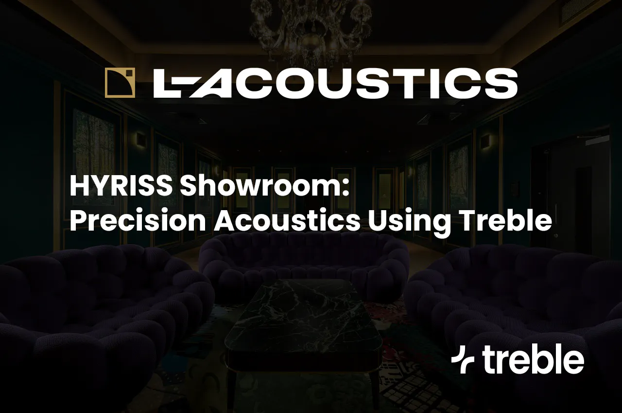 L-Acoustics HYRISS Showroom: Precision Acoustics Using Treble - Treble