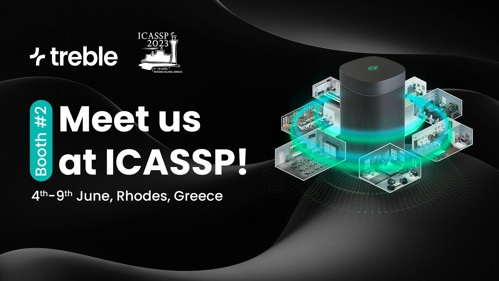 Meet us at ICASSP 2023 - Treble