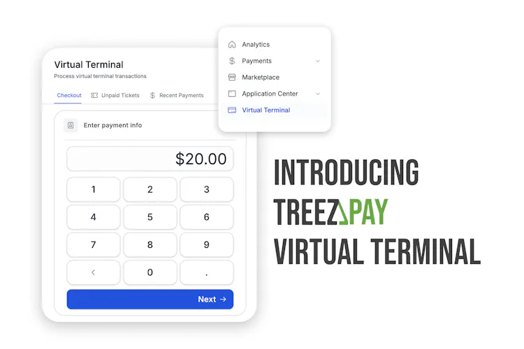 Introducing the TreezPay Virtual Terminal: Take Payments Anytime, Anywhere.
