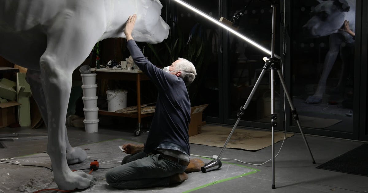 "Still Life: Ron Mueck at Work" and "Three Dogs, a Pig and a Crow ...