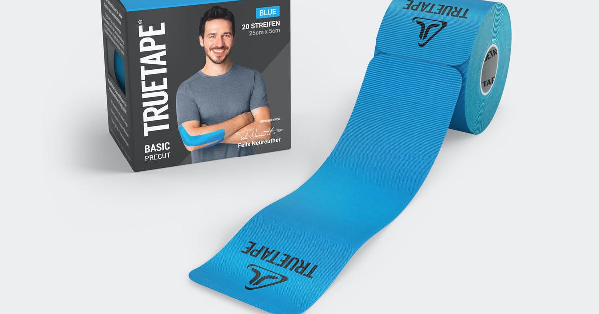 TRUETAPE® Basic | Pre-cut cotton kinesiology tape
