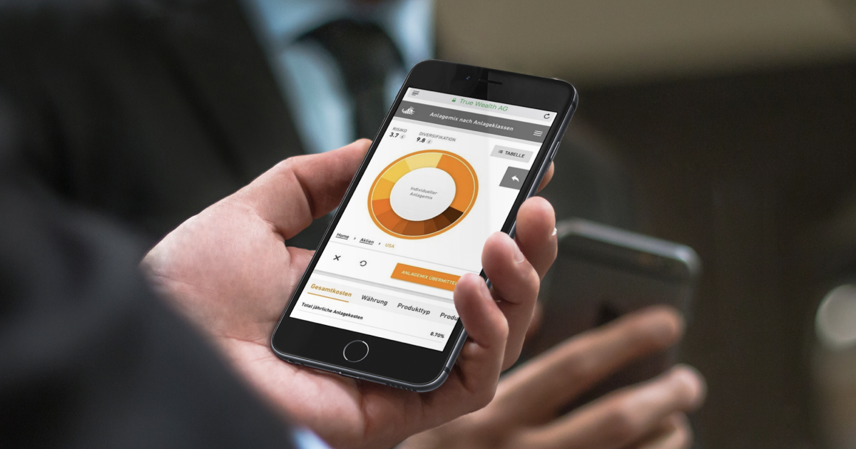 True Wealth app for your smartphone