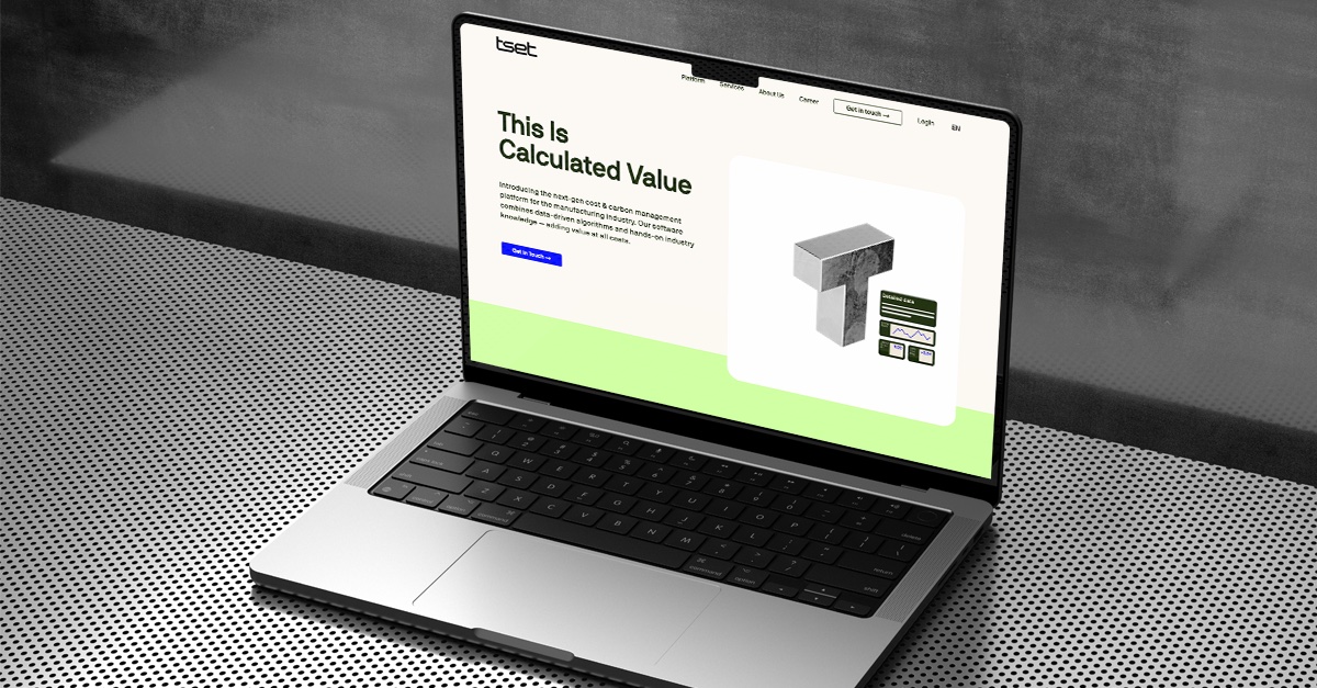 Tset | Product Costing & Carbon Reduction Software