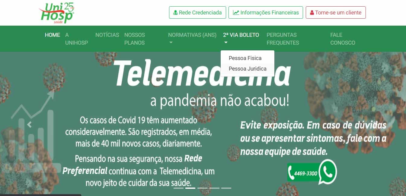 Boleto Unihosp: saiba como e onde emitir a 2ª via