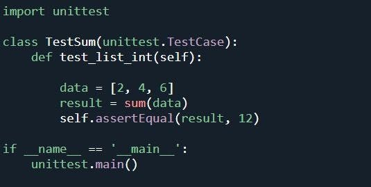 Unit Testing In Python Using Unittest With Example 7663