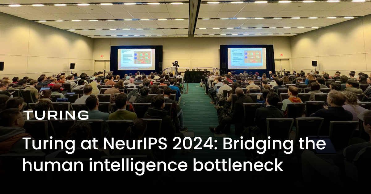 Bridging the human intelligence bottleneck in AI at NeurIPS 2024 l Turing