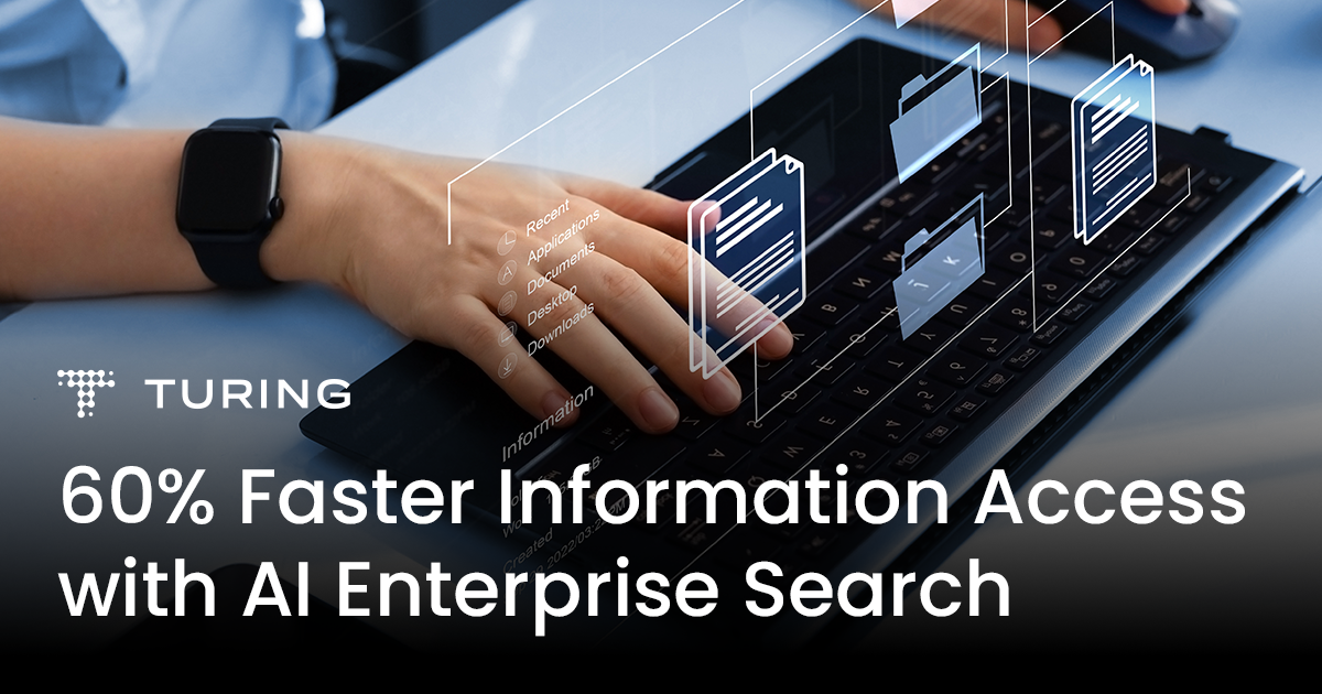 60% Faster Information Access with AI Enterprise Search