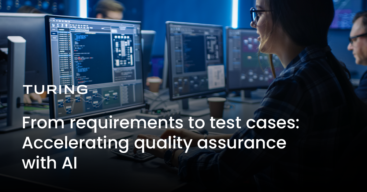 From Requirements to Test Cases: Accelerating Quality Assurance with AI ...