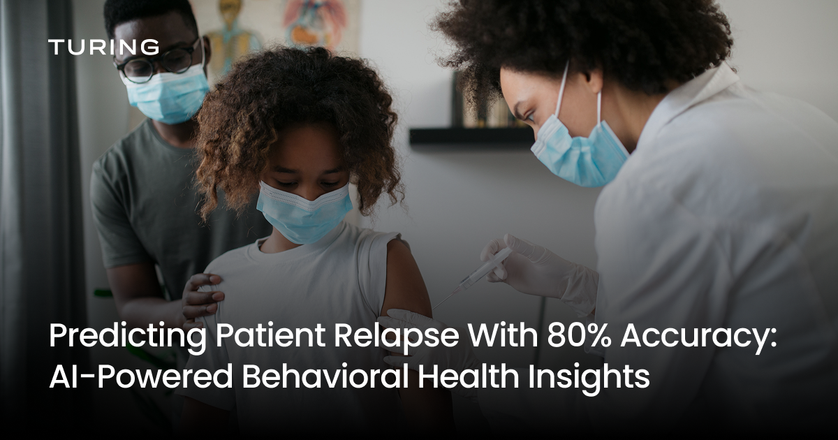 Healthcare AI Case Study: 80% Accuracy in Predicting Relapse