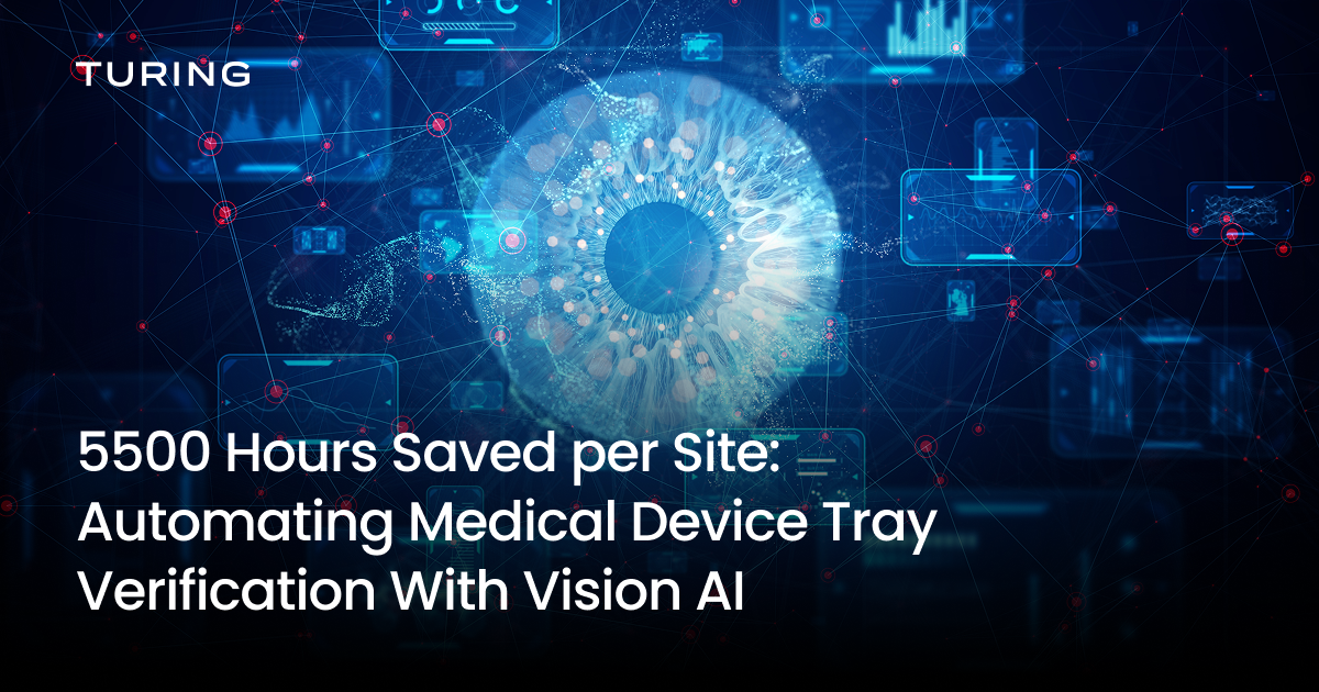 5500 Hours Saved per Site: Automating Medical Device Tray Verification