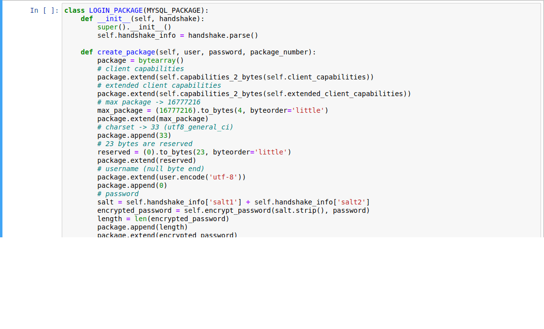 Understanding Mysql Client Server Protocol Using Python And Wireshark