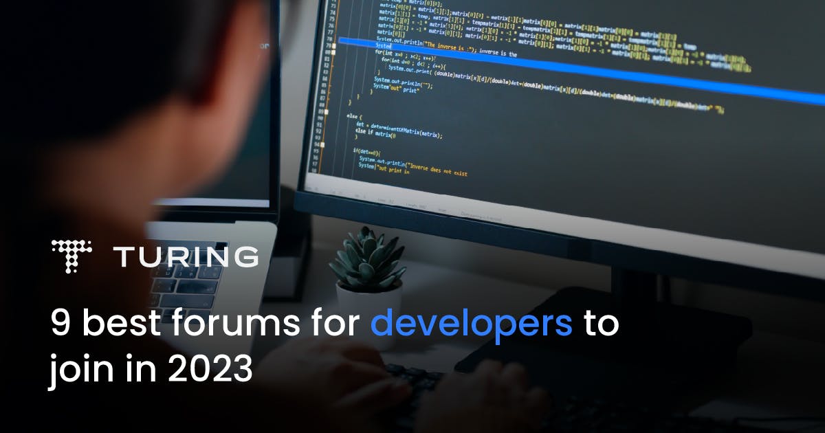 9 Best Forums for Developers to Join in 2023 | Turing