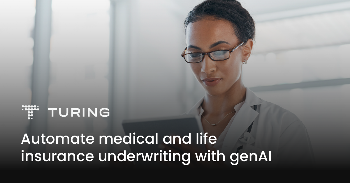 Underwriting AI Engine for Insurance & Healthcare | Turing