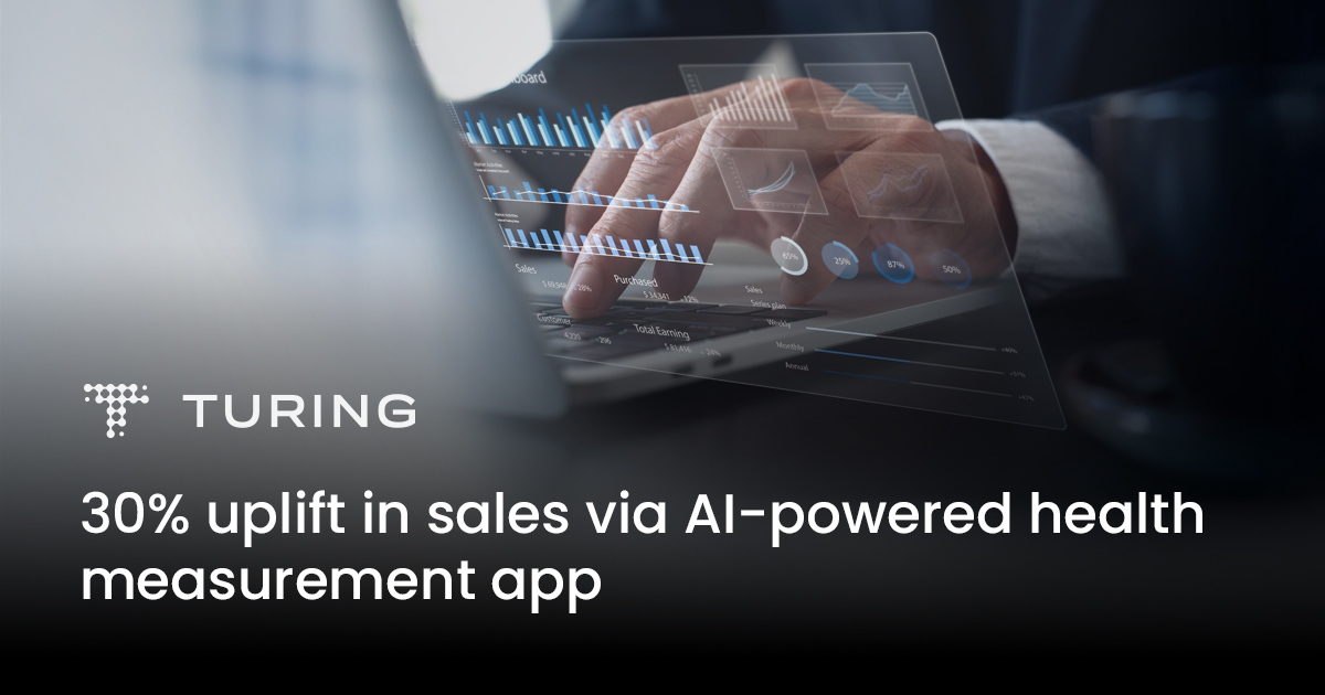 30% Uplift in Sales with AI-Powered Health Measurement App