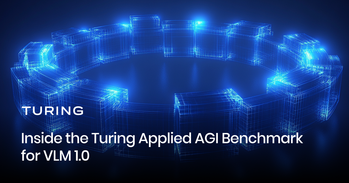 Inside the Turing Applied AGI Benchmark for VLM 1.0 | Turing