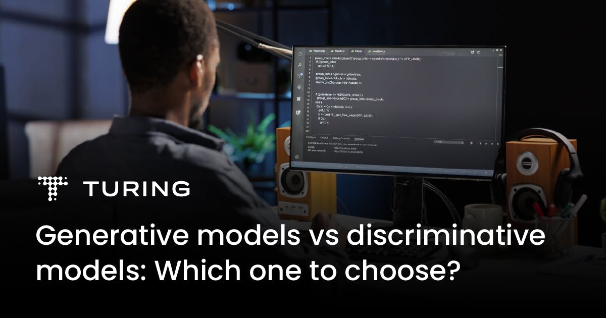 Generative models vs Discriminative models for Deep Learning.