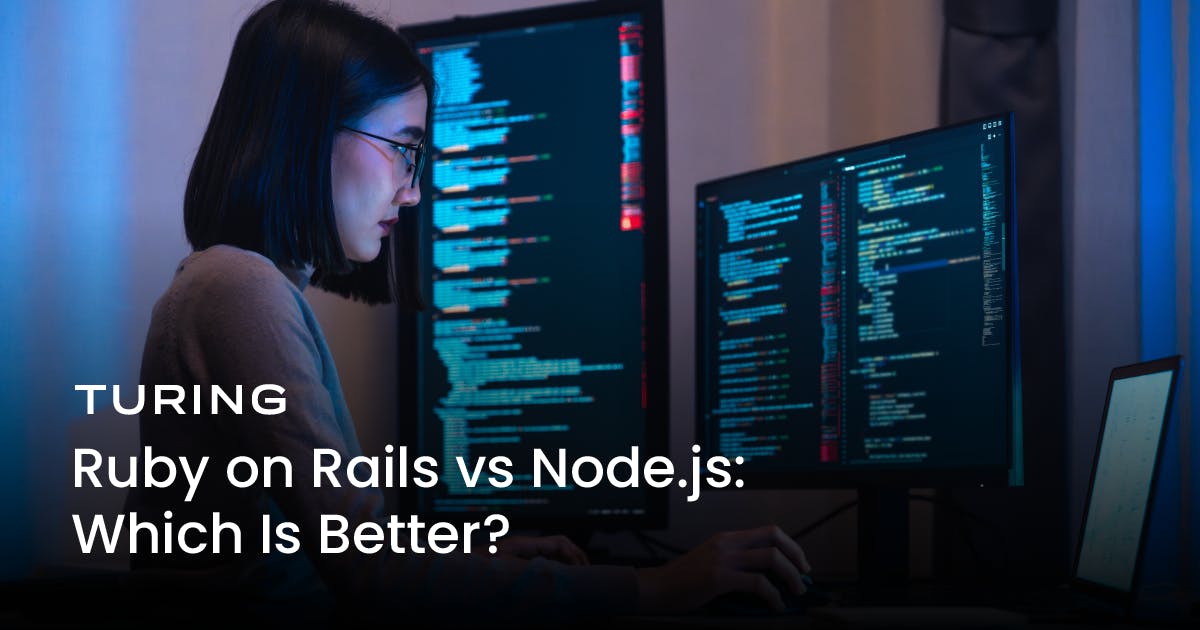 A Detailed Comparison of Node.js vs Ruby on Rails
