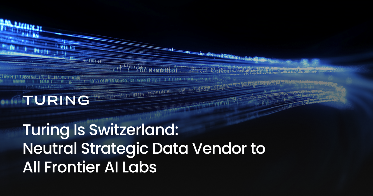 Why Research Accelerators Are Replacing Data Vendors | Turing