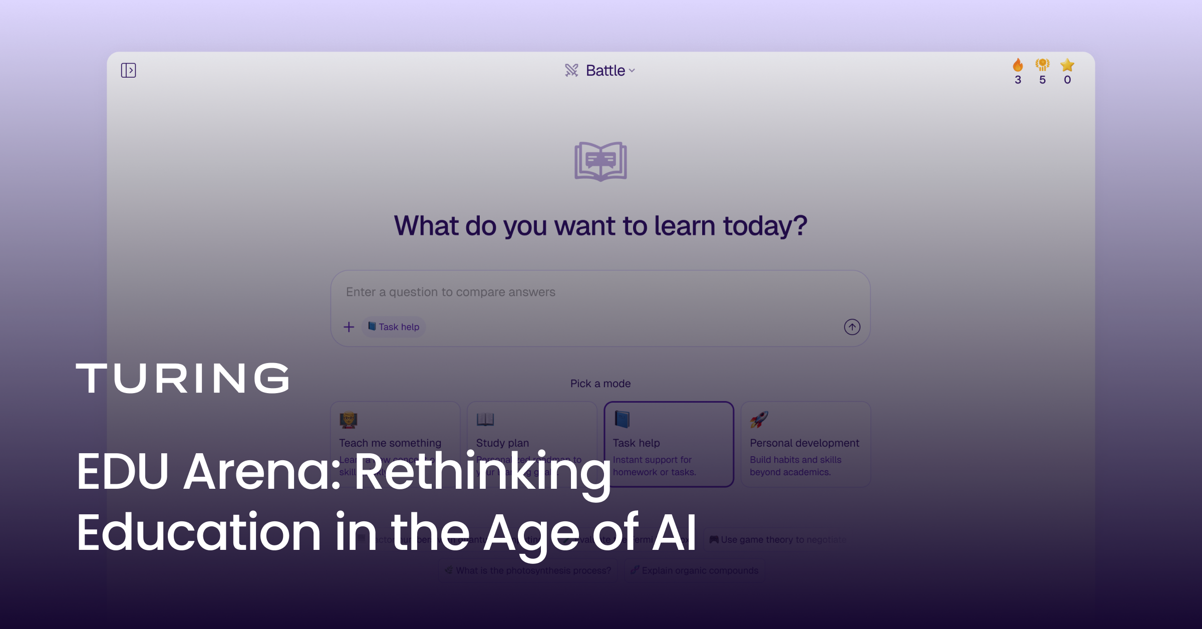 EDU Arena: Rethinking Education in the Age of AI