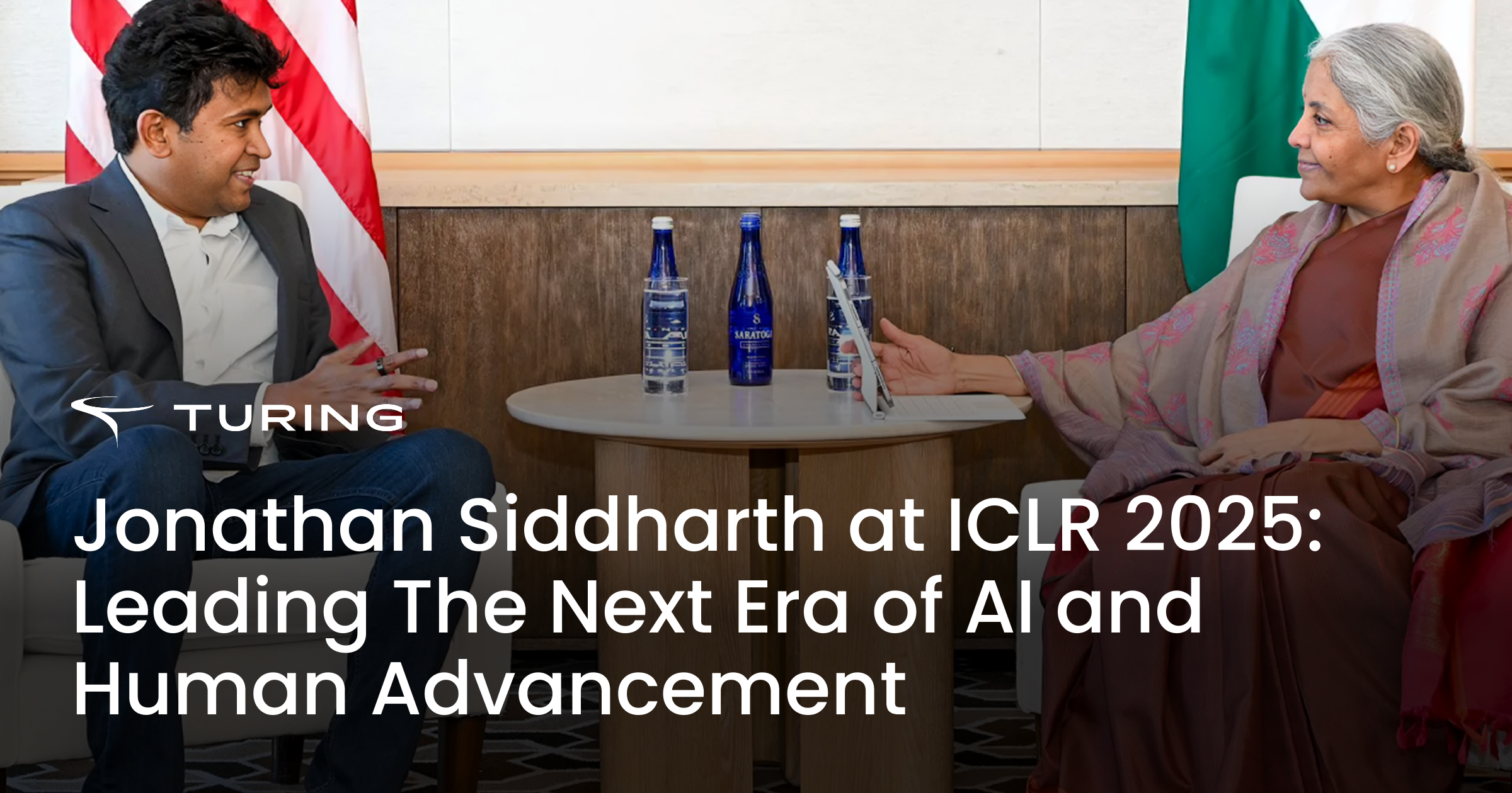 Jonathan Siddharth at ICLR 2025 | Scaling AI and Human Intelligence ...