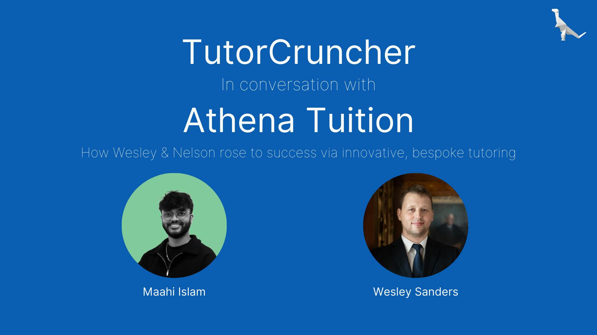 TutorCruncher in Conversation With: Athena Tuition