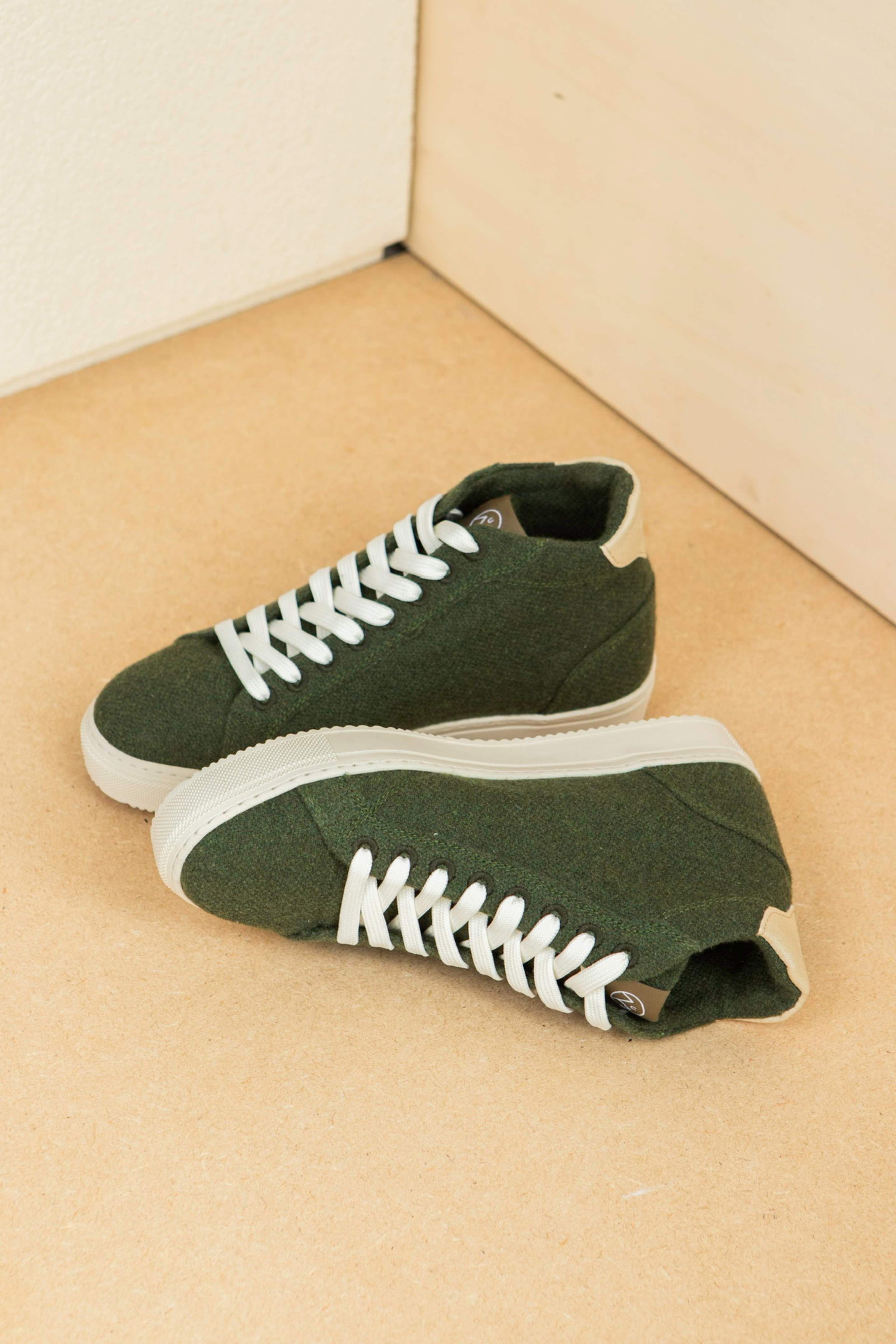 Ubac - La basket responsable en laine recyclée