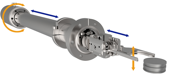 Puck sample transfer options | UHV Design