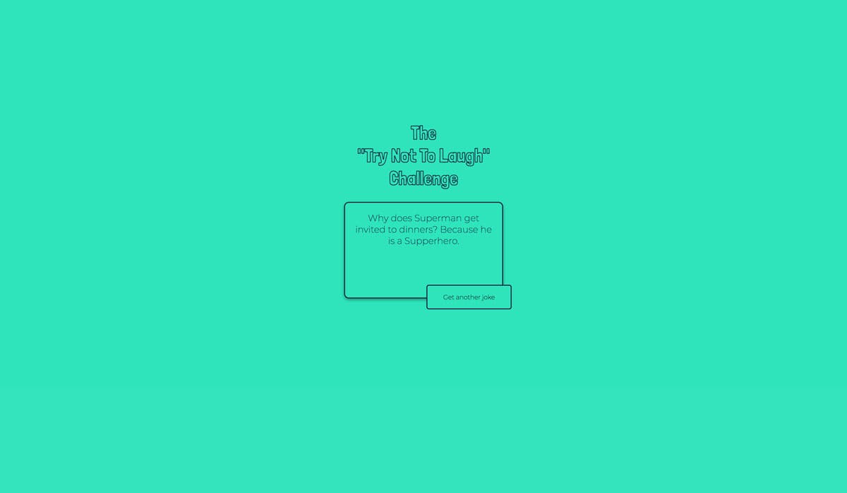 Dad Jokes Api Challenge The Ultimate Api Challenge