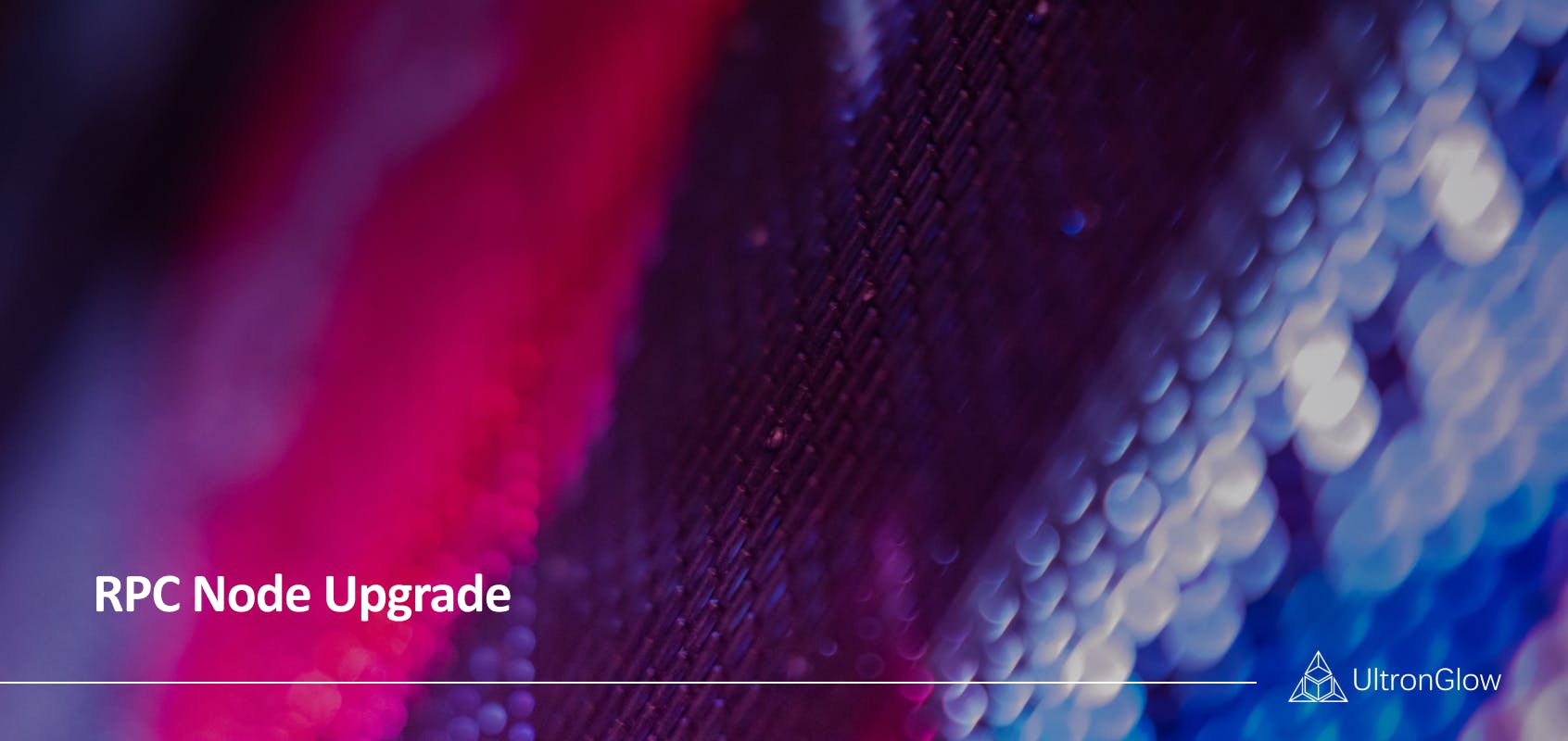 RPC Node Upgrade We will have an upgrade of our RPC sync RPC Node Upgrade We will have an upgrade of our RPC sync