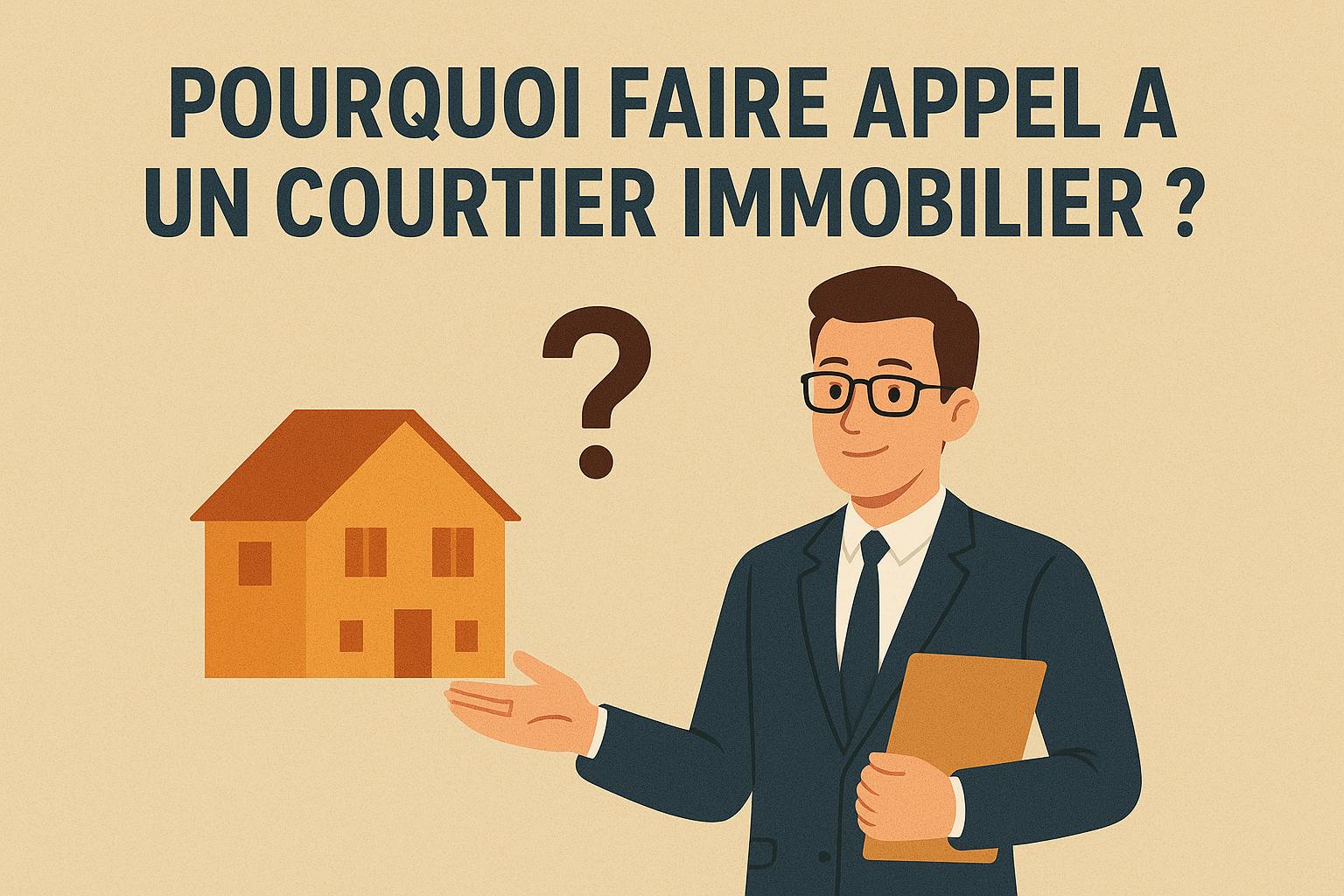 Pourquoi faire appel à un courtier immobilier
