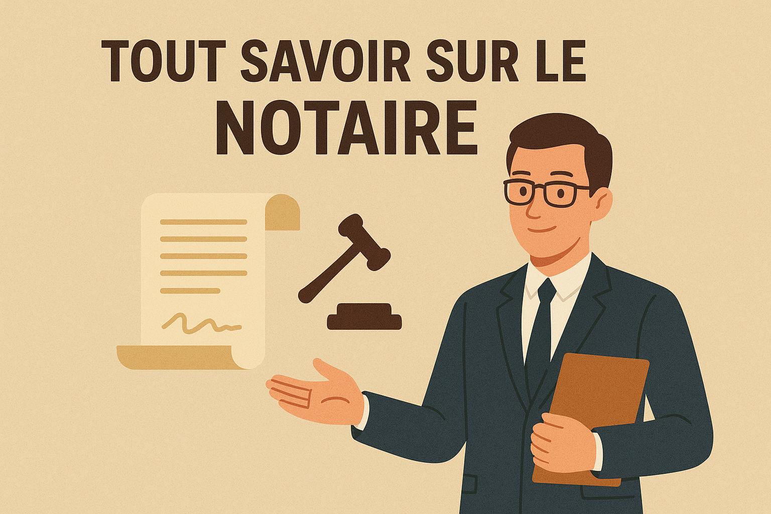 Tout savoir sur le métier de notaire