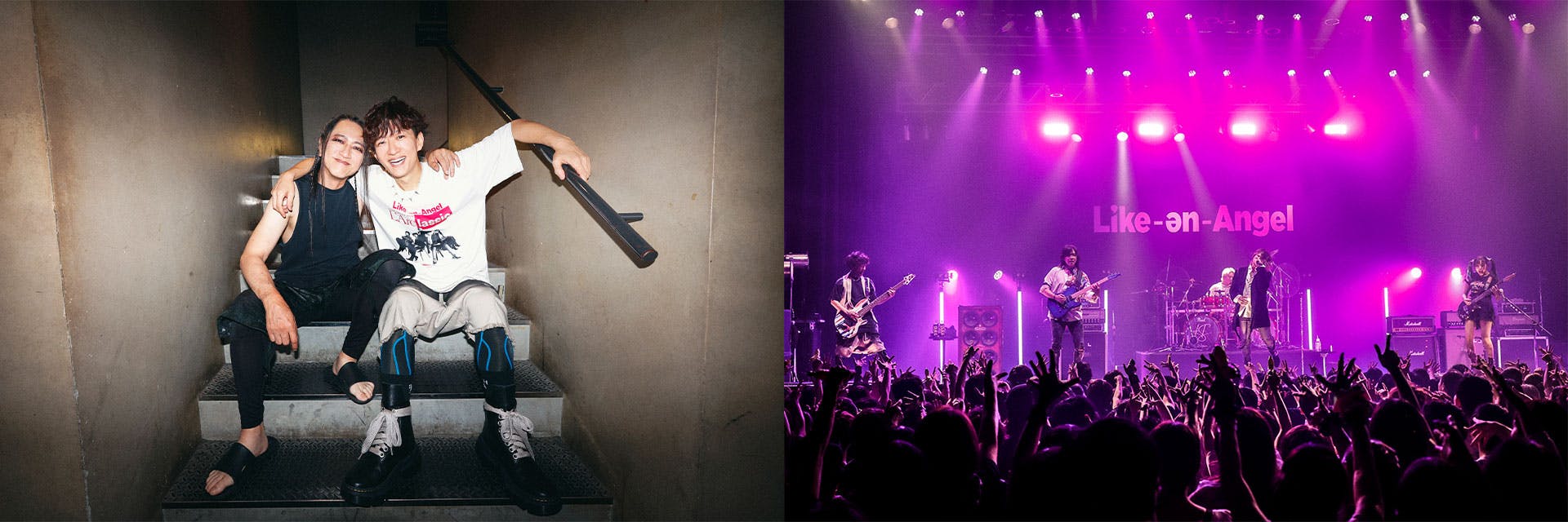 L'Arc～en～Cielのtetsuya率いる"Like～an～Angel"初のツアー「CLUB CIRCUIT 2024 L'Arclassic」の模様をU-NEXTにて独占ライヴ配信決定 ...