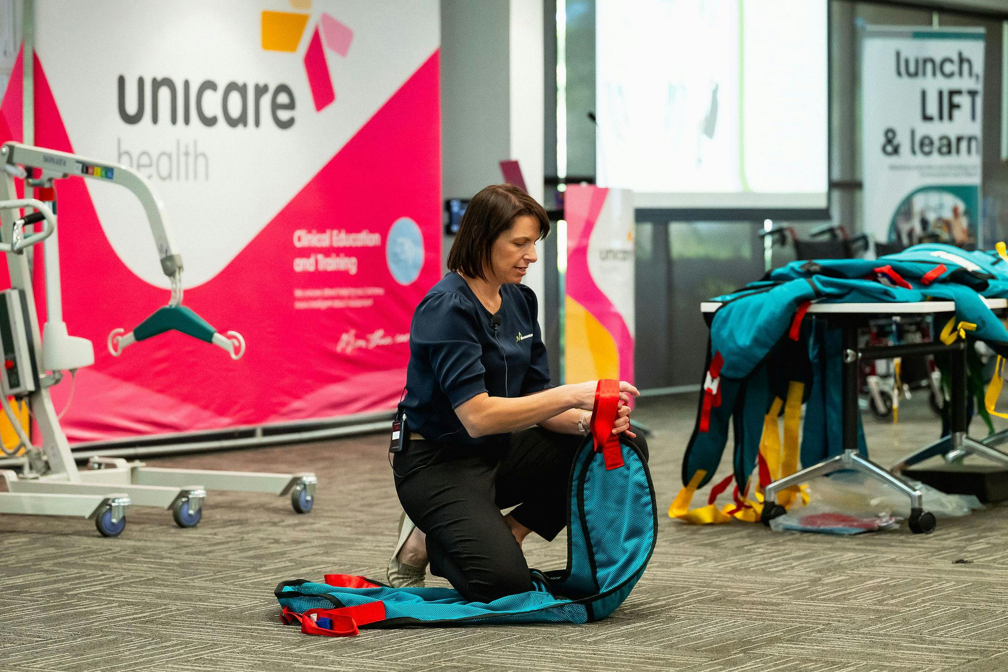 Unicare Health enables elevated patient handling with Lunch, Lift & Learn