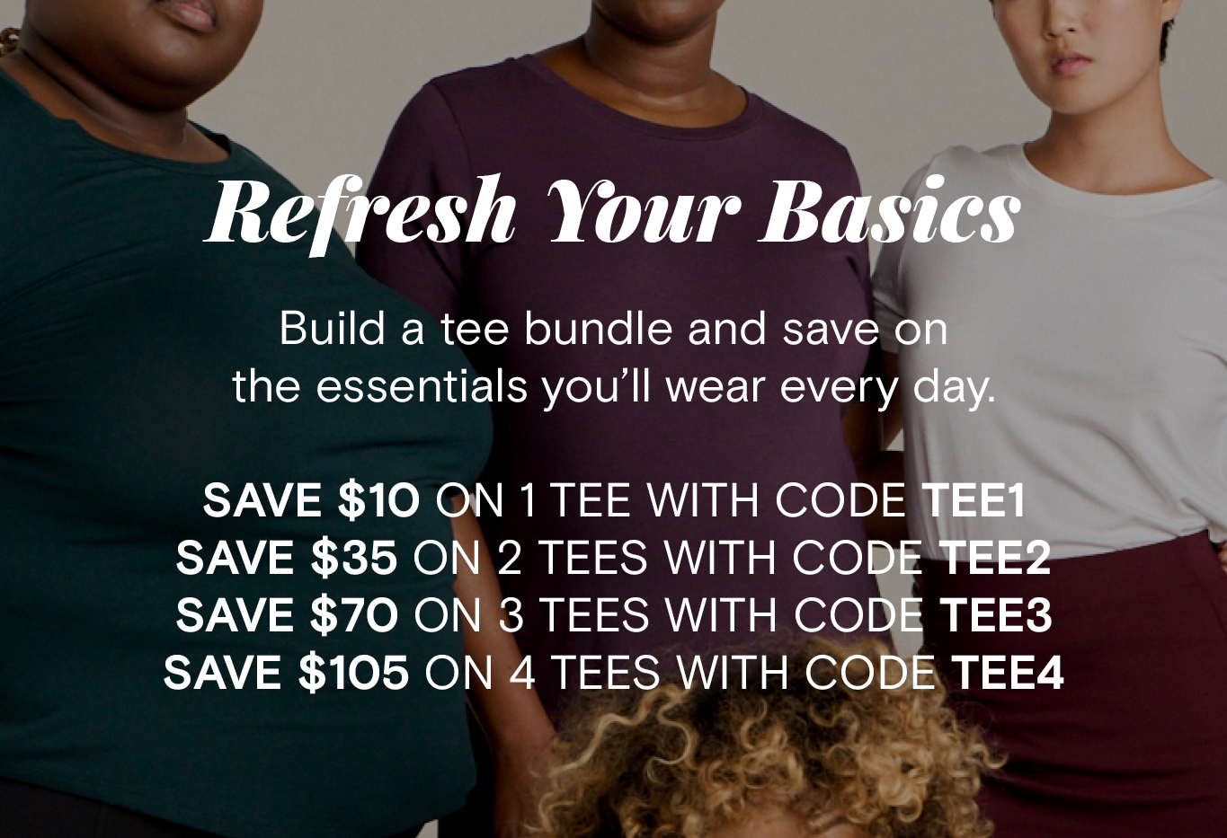 Tee Bundles 2023 | Universal Standard