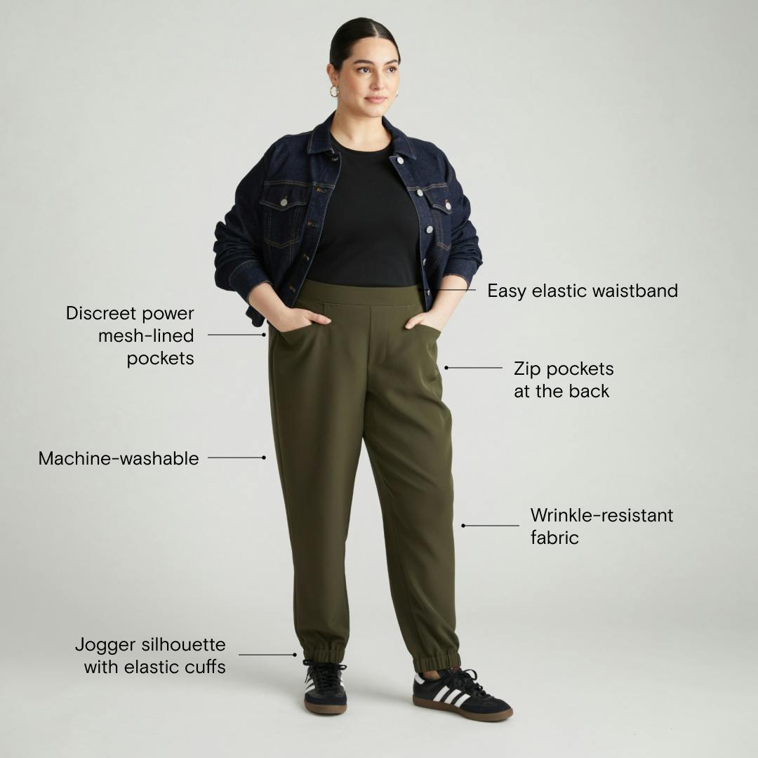 Go-Stretch Jogger - Midnight | Universal Standard