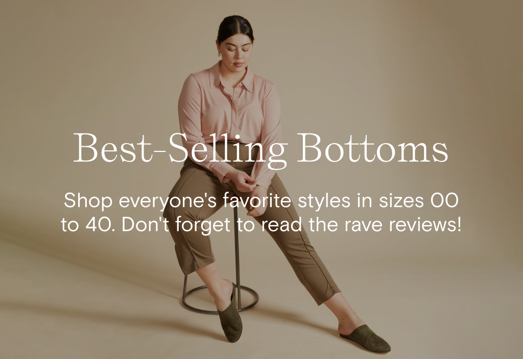 Women's Pants & Leggings. Sizes 00-40 | Universal Standard