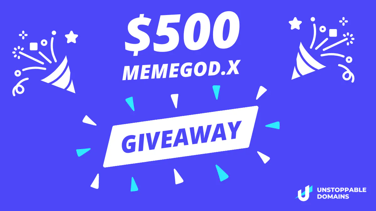 2021 GIVEAWAY - MemeGiveaway-Oct19 | Unstoppable Domains