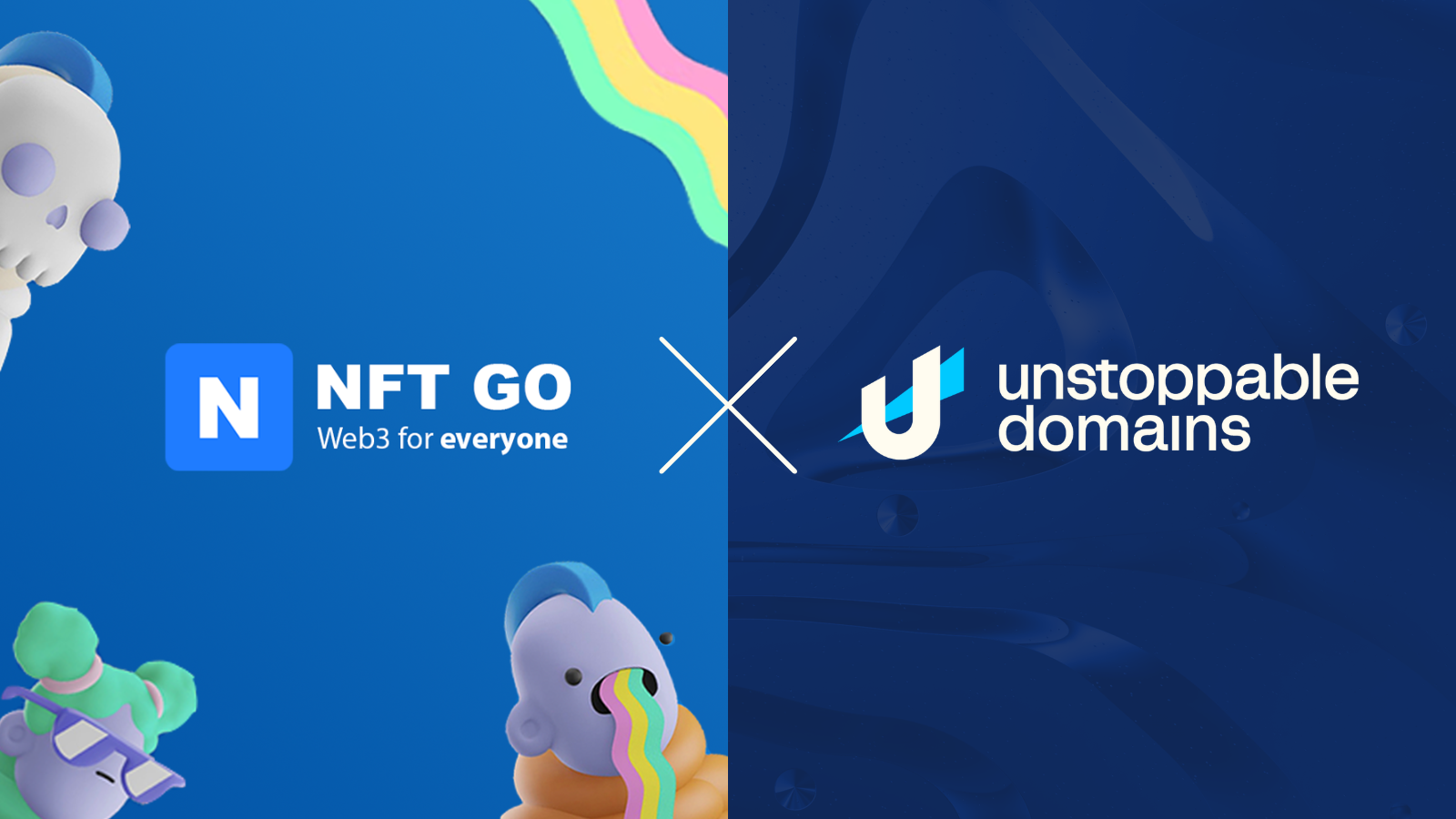 Unstoppable Domains now Available in NFT GO | Unstoppable Domains