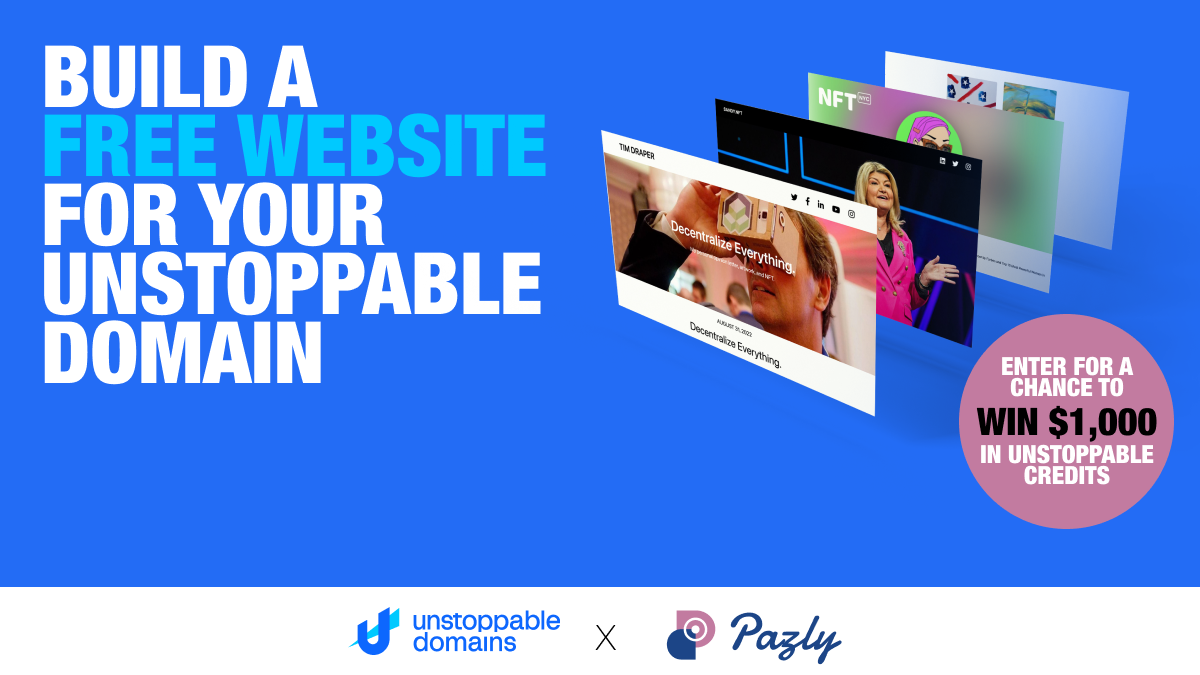 Build an Onchain Website with Unstoppable | Unstoppable Domains
