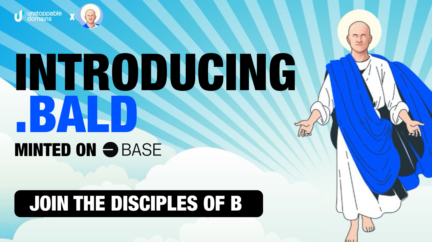 Make a Bold Statement with .BALD! 🚀 | Unstoppable Domains