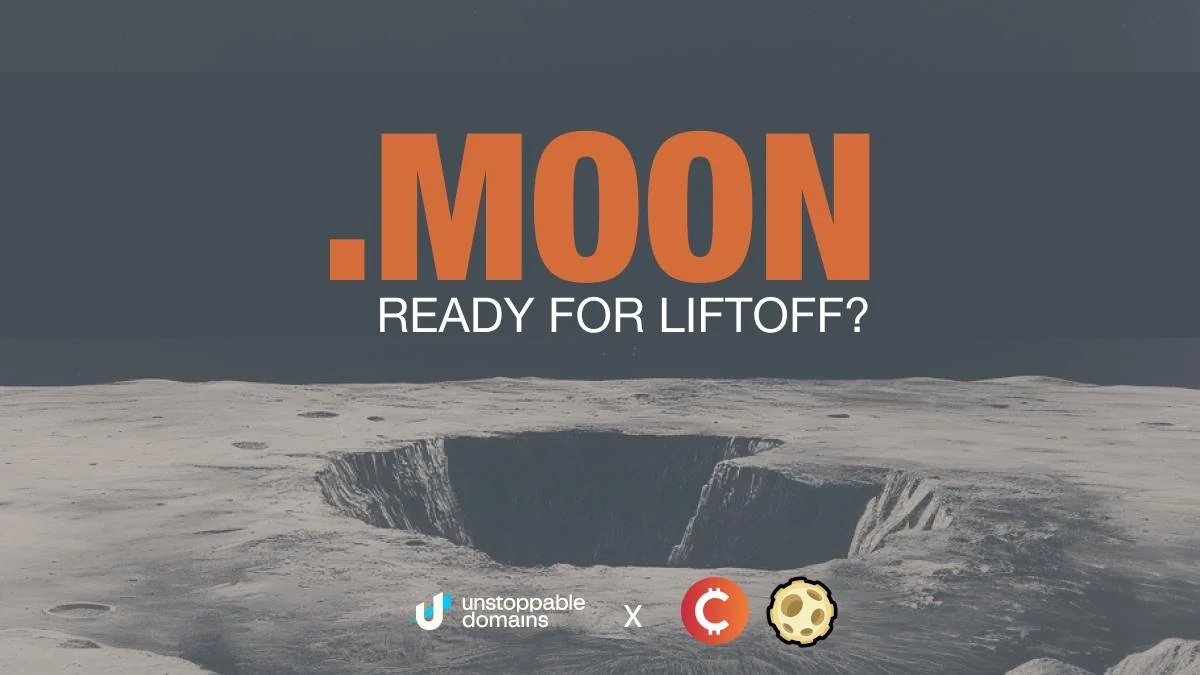🚀 Join our mission to the .MOON! 🌕 | Unstoppable Domains