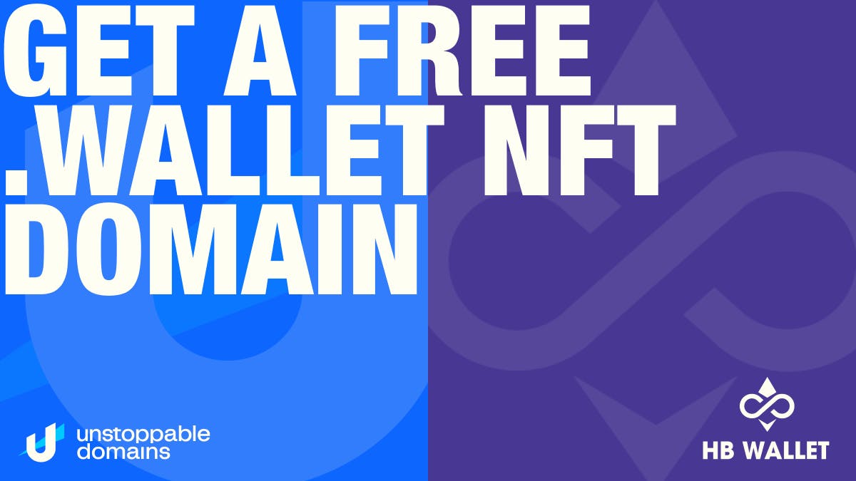 Unstoppable Domains x Bacoor and HB Wallet | Unstoppable Domains