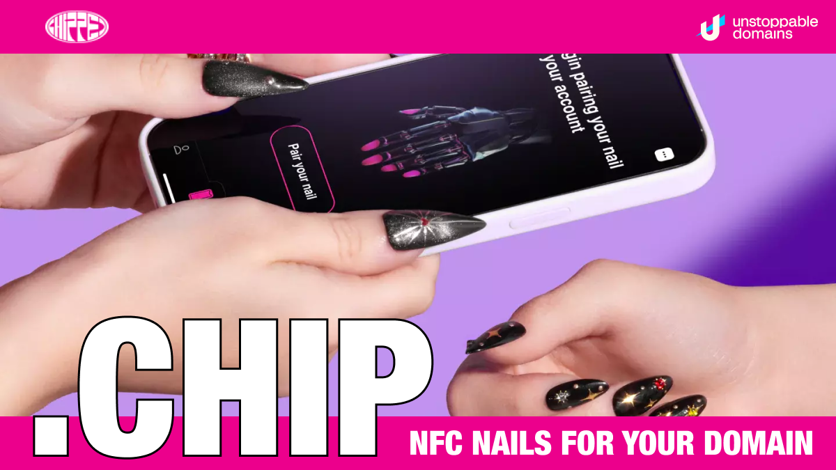 Tap Into Style. Connect With .chip. | Unstoppable Domains