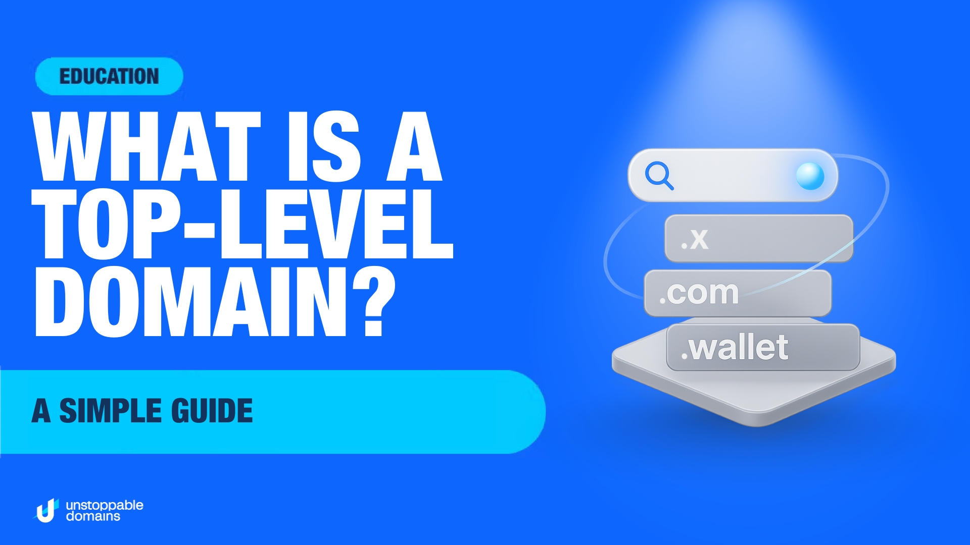 What Is a Top-Level Domain (TLD)? A Simple Guide | Unstoppable Domains